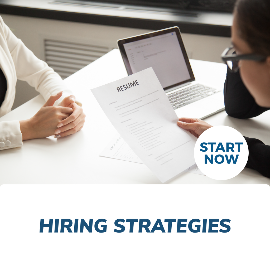 Human Resources Courses — Courses For Success